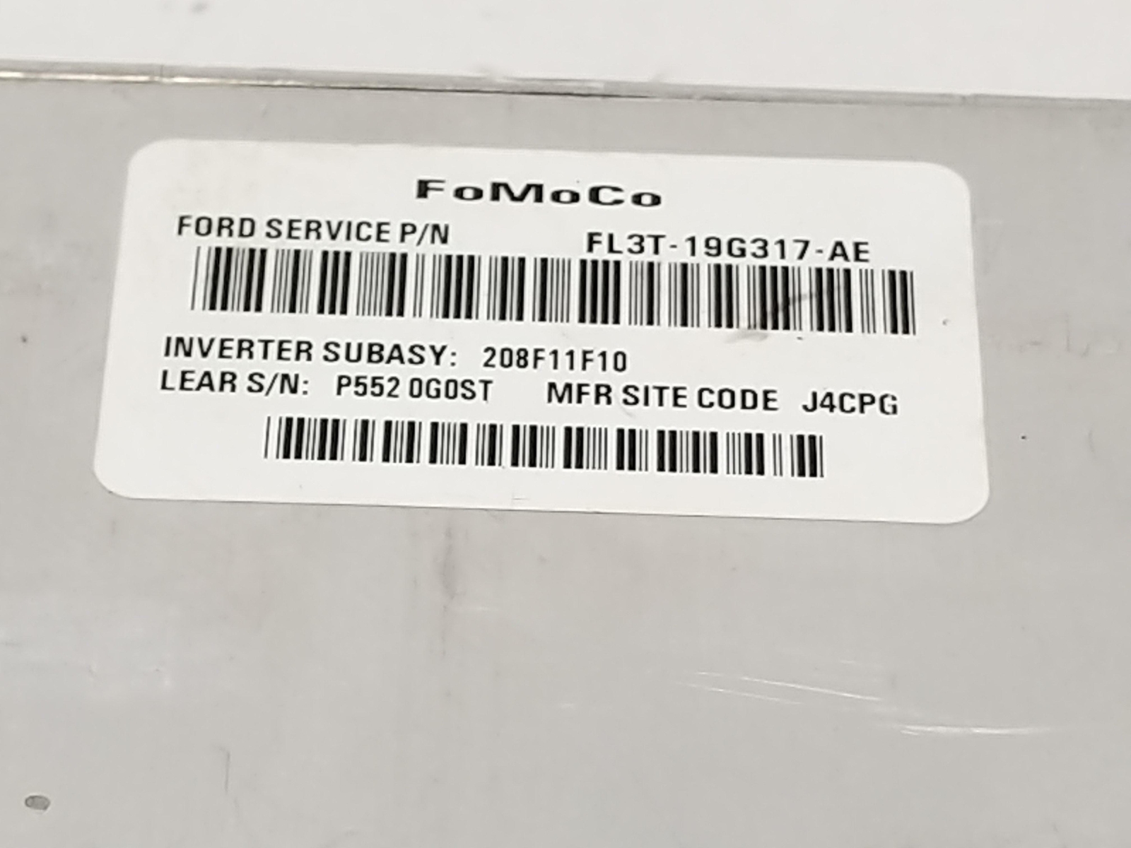 2015 - 2020 FORD PICKUP F150 Voltage Stabilization Module FL3T-19G317 ...