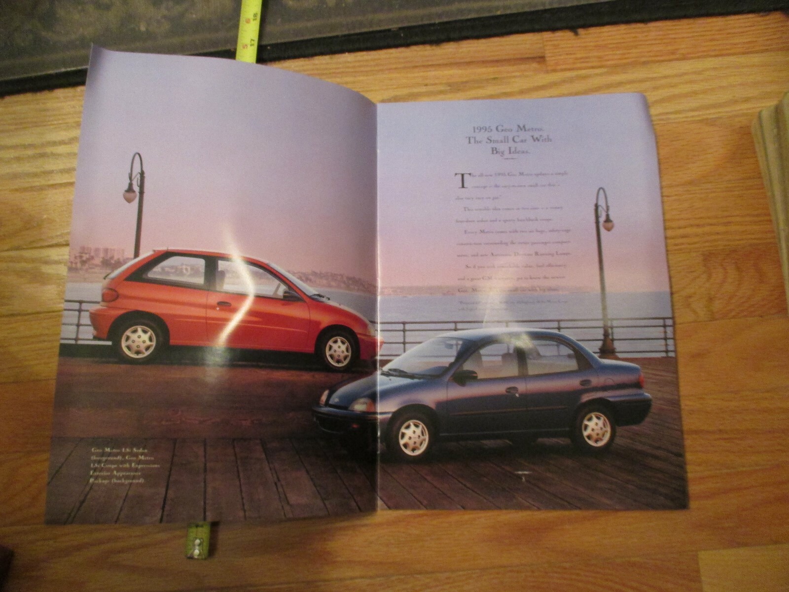 1995 Geo Metro Car auto Dealer showroom Sales Brochure catalog | eBay