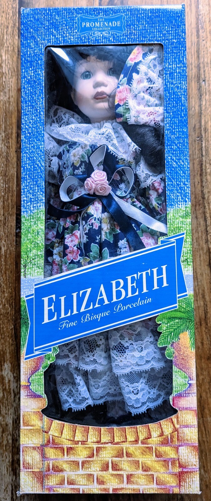 The Promenade Collection Porcelain Doll Elizabeth in Box 3852A | eBay UK