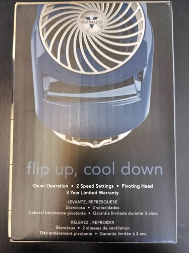 Vornado Flippi V6 Personal Air Circulator Fan, Bliss Blue Assorted ...