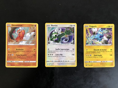 Lot Carte Promo Pokémon Boreas, Demeteros, Fulguris Neuf Fr | eBay