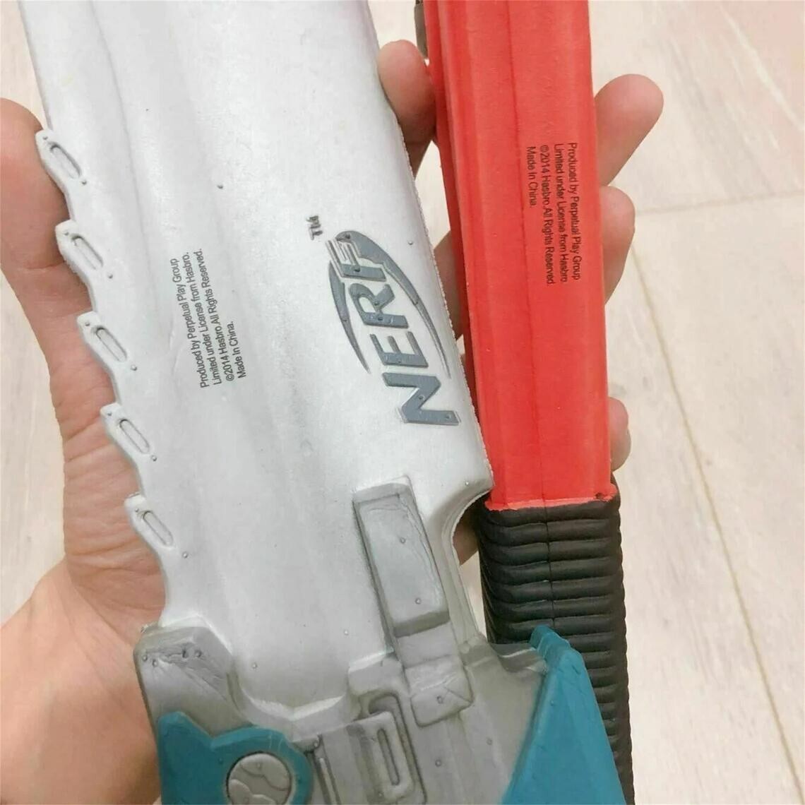 Nerf Zombie Strike Machete Nerf Bayonet : 8 Steps Instructables