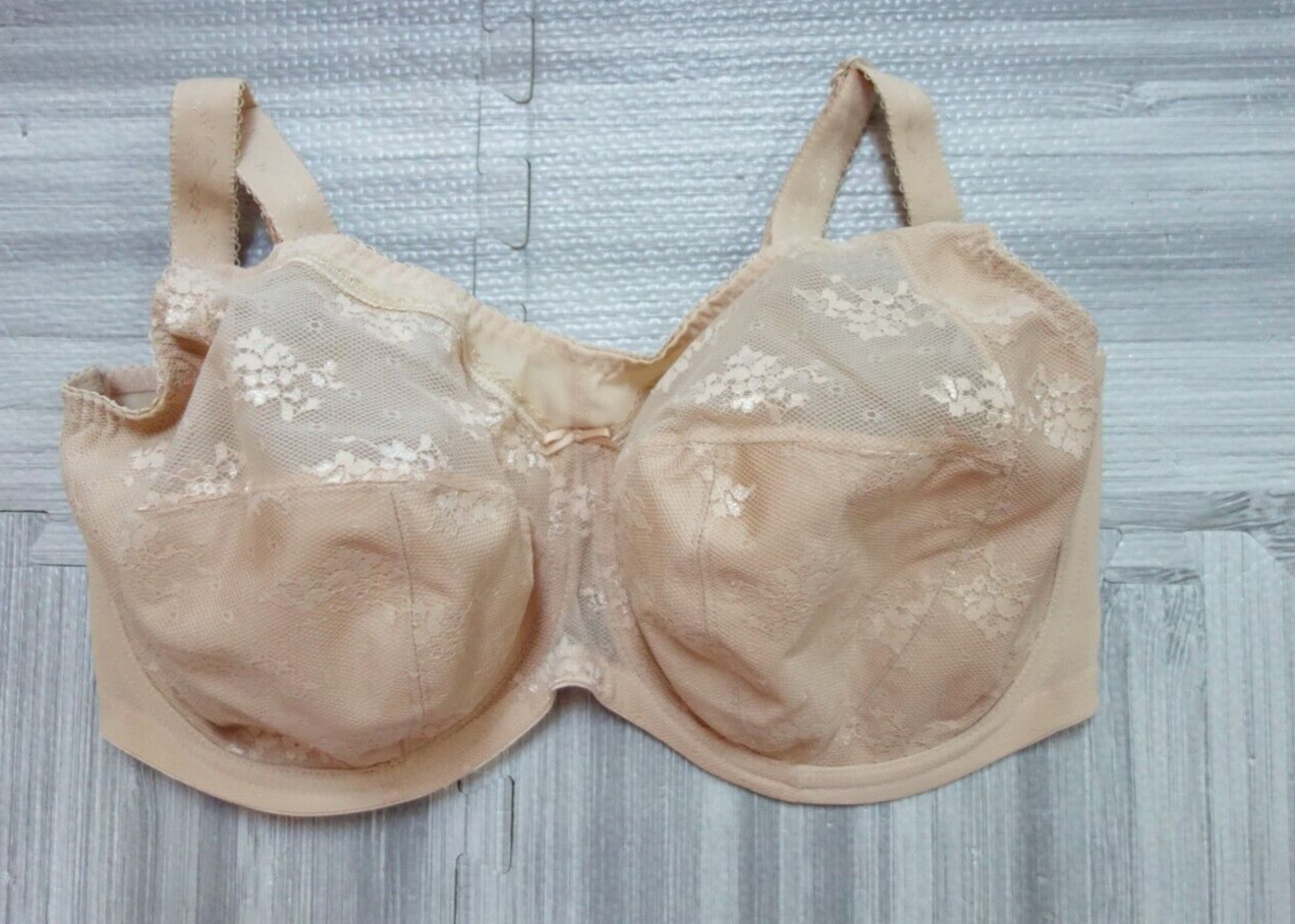 Goddess Verity Underwire Full Cup Bra Nude Size US 38H - Gem