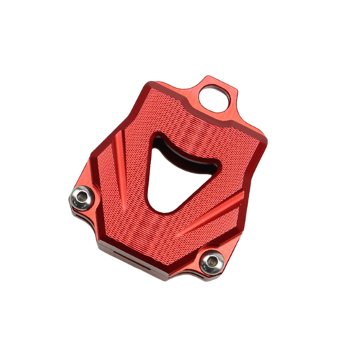 Red Aluminium Motorcycle Key Cover Case Shell Keychain For Yamaha YZF ...