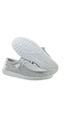 Heydude Wally Sox Stone White Men's Shoes | eBay