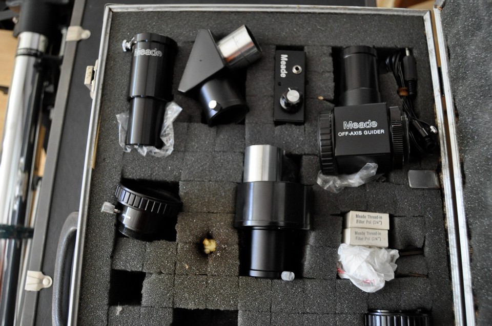 Meade Model 2080 Deluxe 8" Schmidt-Cassegrain telescope | eBay