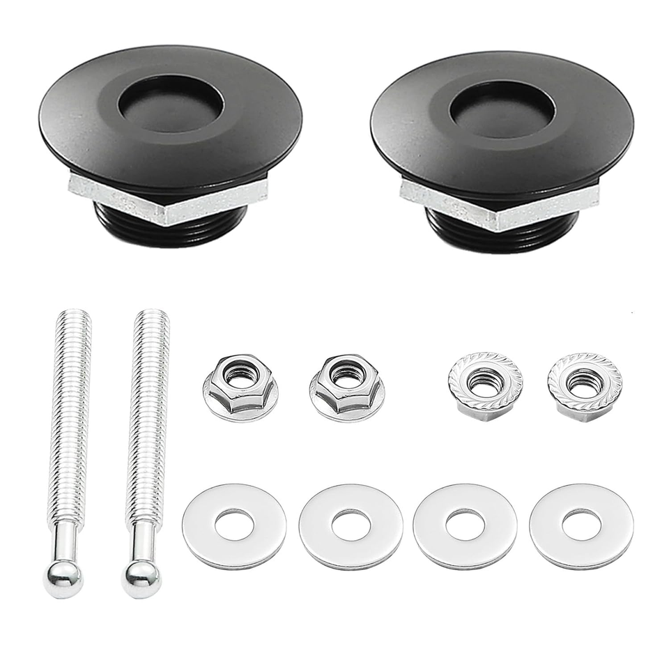 Quick Release Latch License Plate Lock Clip 1.25" Diameter Aluminum ...