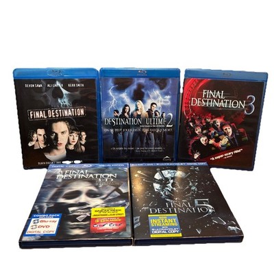 Final Destination 1-5 Blu-Ray Collection 4 & 5 have DVD & Digitals ...