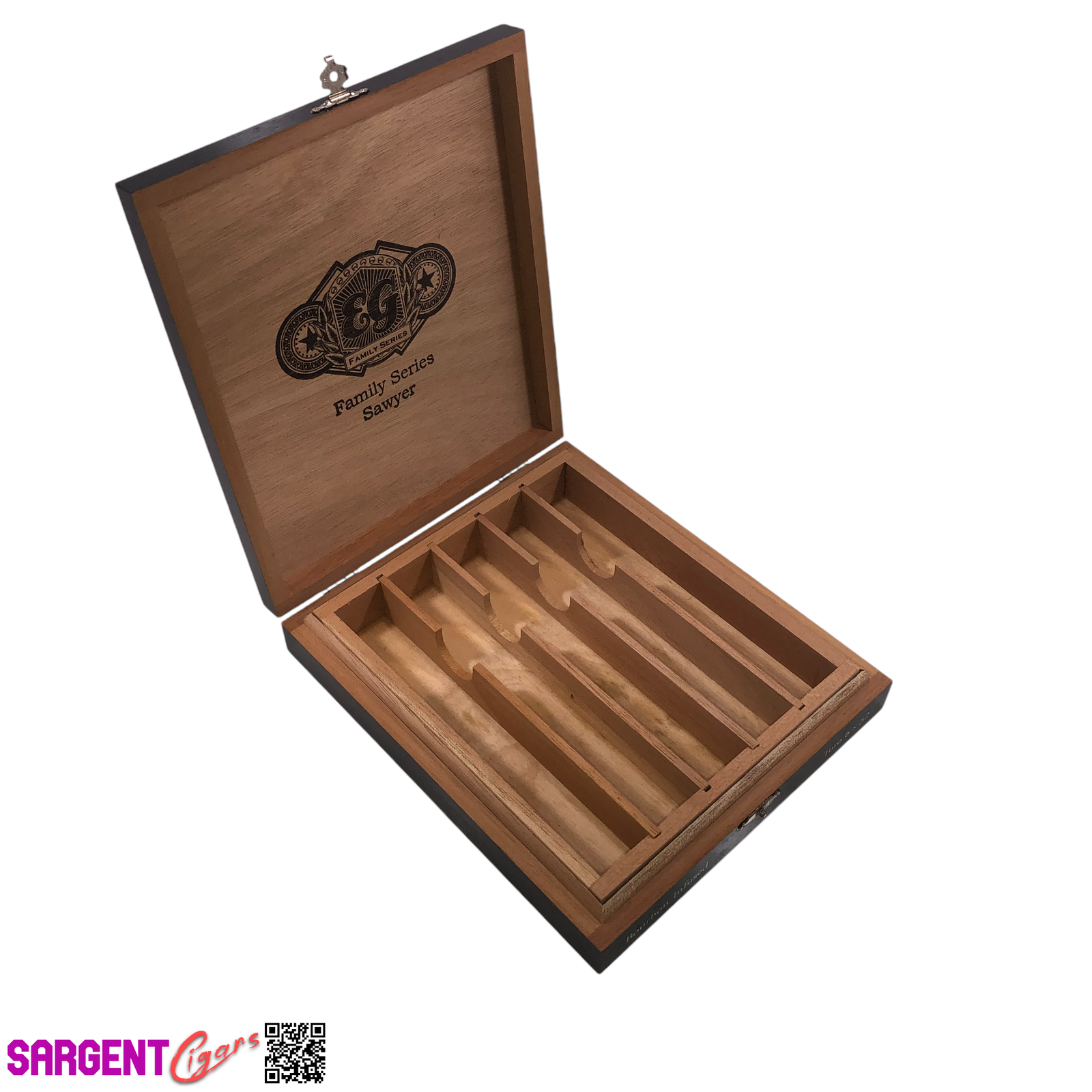 EG Family Series Empty Wooden Cigar Box 7x8.25x1.5 | eBay