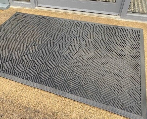 Large Rubber Mats Heavy Duty Ring Matting Entrance Big Safety Workplace ...