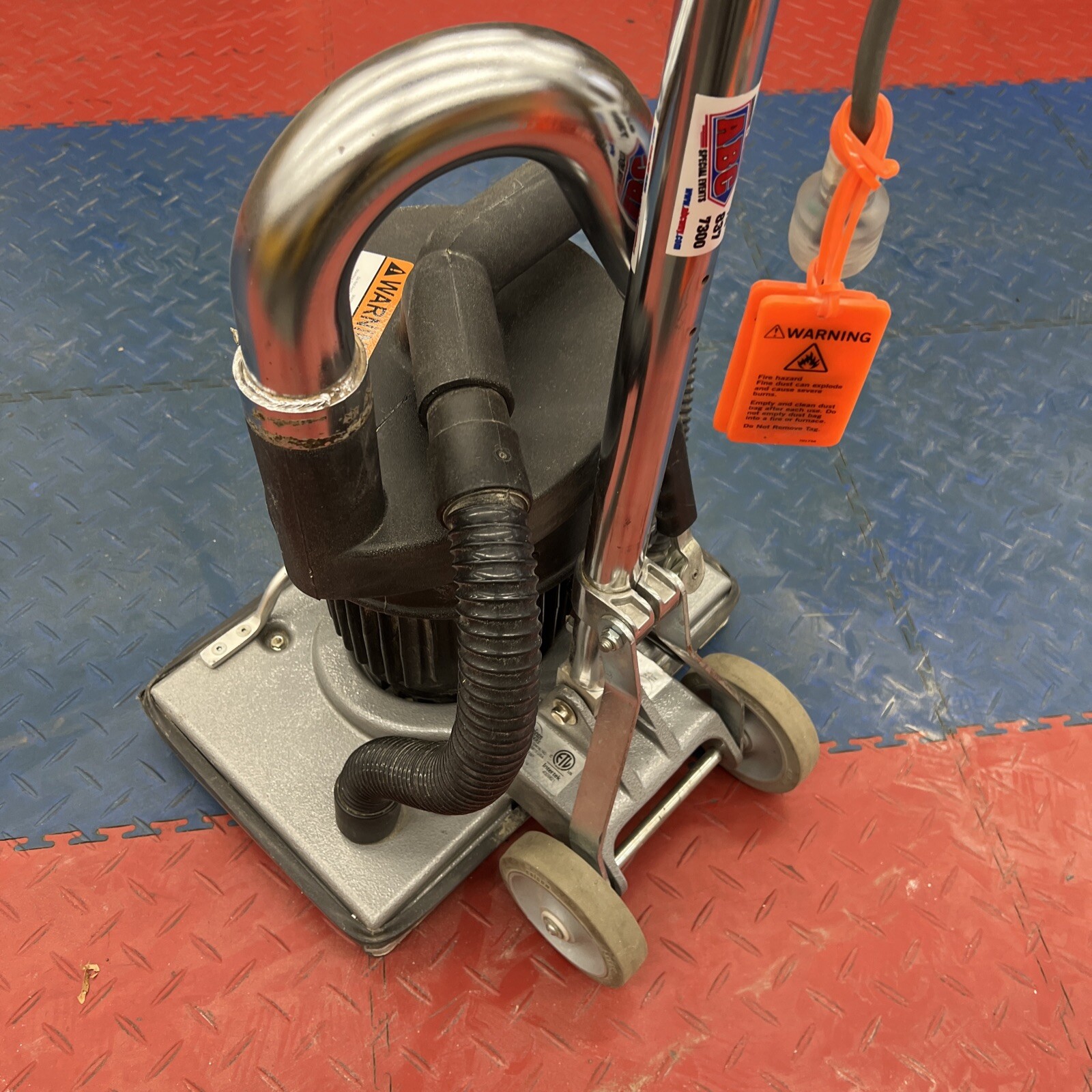 American Sander Clarke 12x18 OBS-18 Orbital Square Buff Floor Sander ...