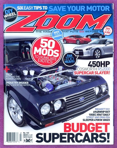 ZOOM Magazine Issue 143: RS2000 Escort, Skyline, RX4, RX7, Ford XR6T ...