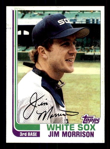 1982 Topps Baseball #654 Jim Morrison EX/MT or Better *bb1 | eBay