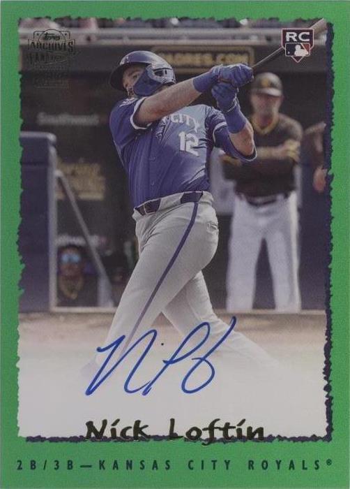 2024 Topps Archives - 1995 Fan Favorites Autographs Nick Loftin #95FF ...