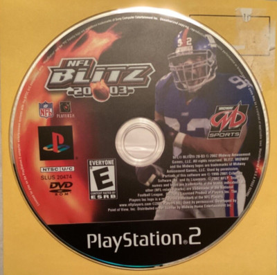 NFL Blitz 20-03 (Sony PlayStation 2, 2002) 31719268795| eBay