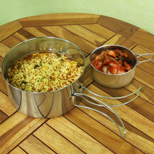 8Pcs Camping Mess Kit Lightweight Long Durability Outdoor Cooking Mess ...