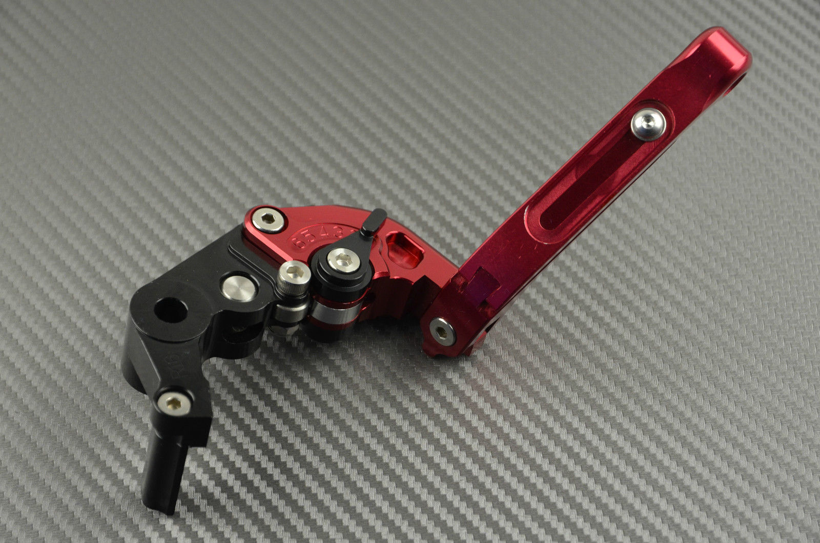 Adjustable Folding Flip Up Levers Lever red CNC MV AGUSTA B3 675 ...