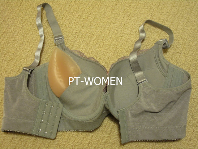Breast Care Bra push up bra 16B,16D Grey | eBay