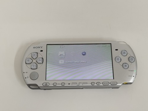 L2212 Ship Free Sony PSP 3000 console Silver Handheld system Japan x | eBay
