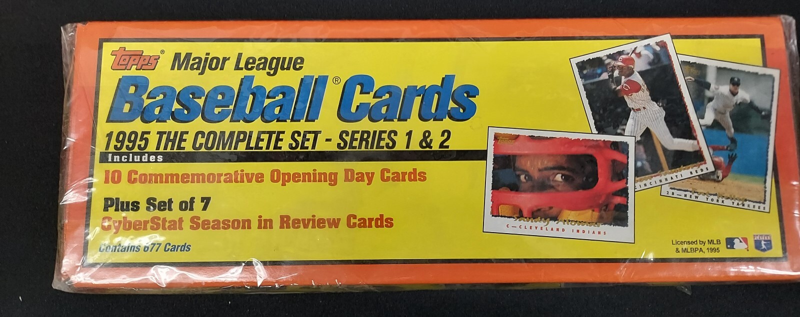 1995 TOPPS BASEBALL TRADING CARDS - FACTORY SEALED COMPLETE SET ...