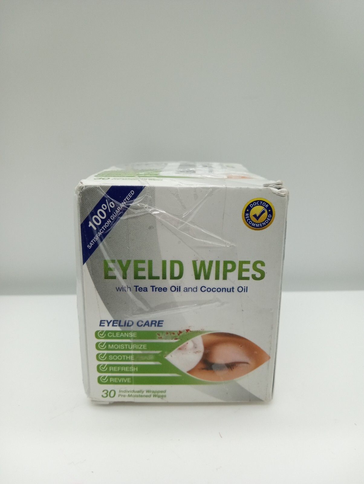 Blephadex Eyelid Wipes for Blepharitis and Demodex with Tea Tree Oil ...