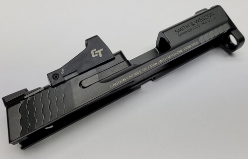 S&W M&P SHIELD PLUS 9mm Optics Ready Slide CT Red Dot NIGHT Sights ...