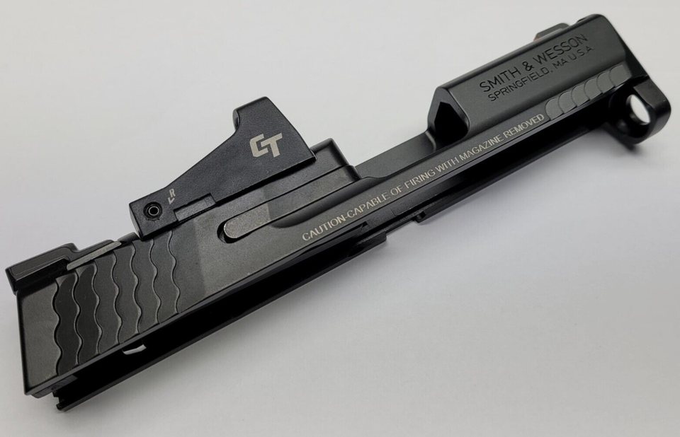 S&W M&P SHIELD PLUS 9mm Optics Ready Slide CT Red Dot NIGHT Sights ...