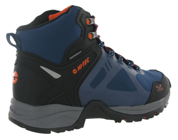 Hi-Tec Psych Mid Walking Boots Mens Waterproof Vegan Friendly Shoes UK7 ...