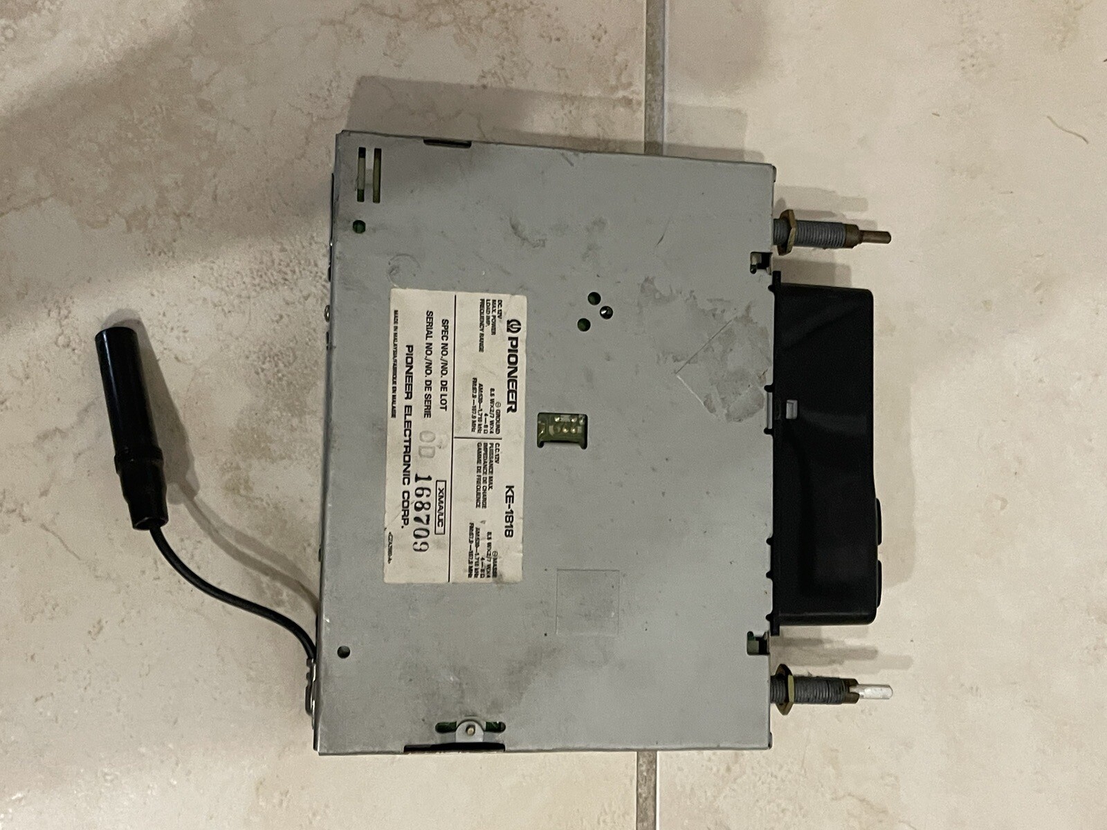 VINTAGE PIONEER SUPER TUNER MODEL KE-1818 CAR STEREO AM/FM CASSETTE | eBay