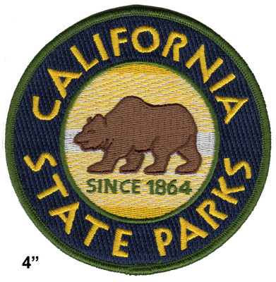 California State Parks - 4" Uniform Patch - State Park Ranger & other ...