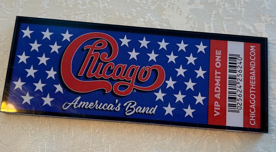 Chicago the Band VIP Package Memorabilia | eBay