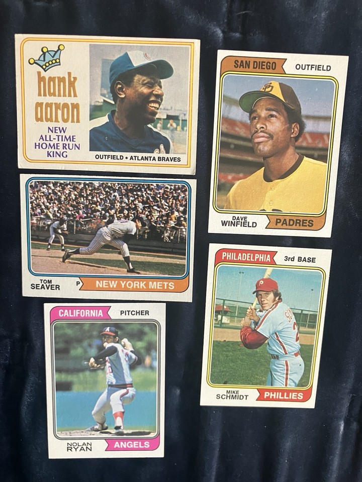 1974 Topps Complete Set (660), Traded Set (44), Team Checklists (24 ...
