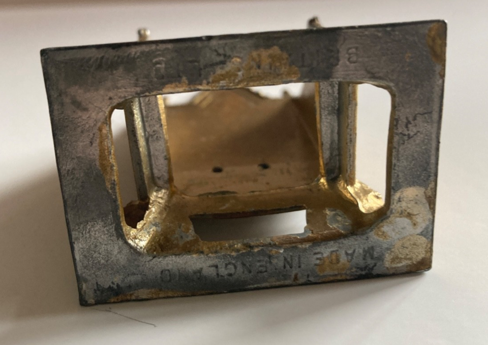 Vintage 'Britains 86D' Gold Metal 1953 CORONATION CHAIR (Incomplete ...