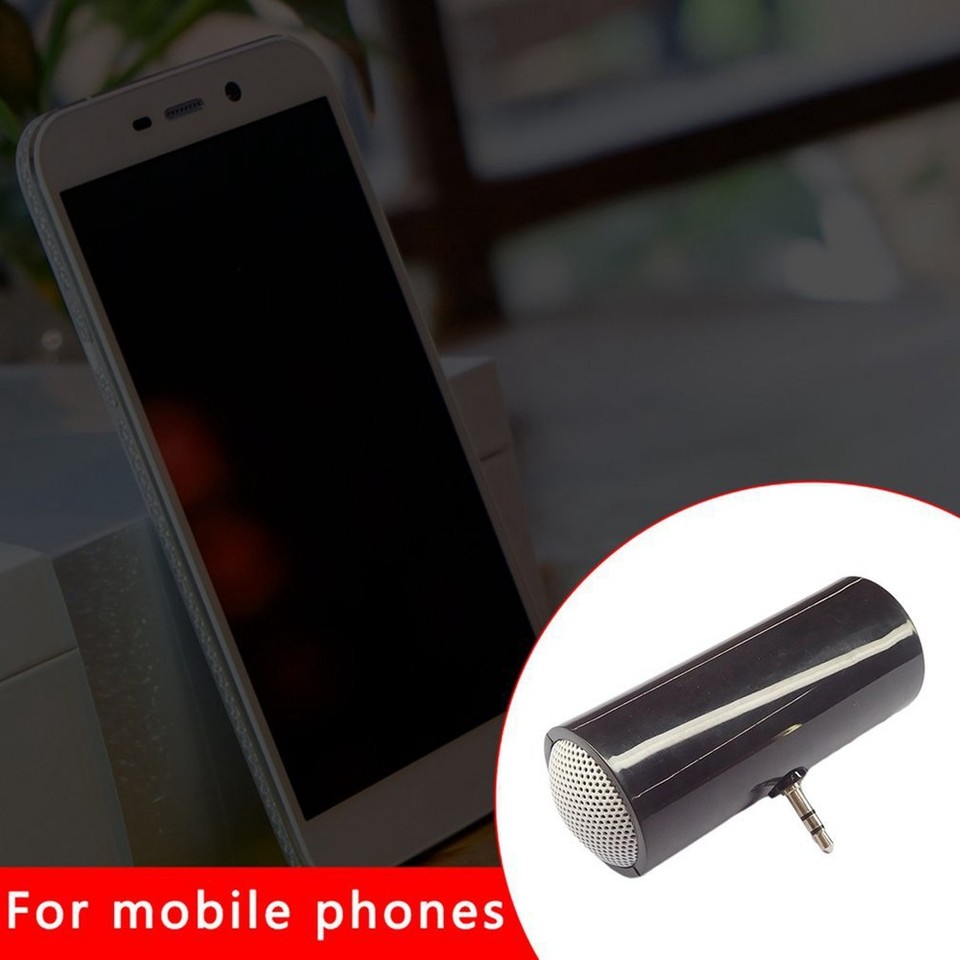 Speaker 3.5mm Portable Speaker Amplified Speaker Plug and Play for ...