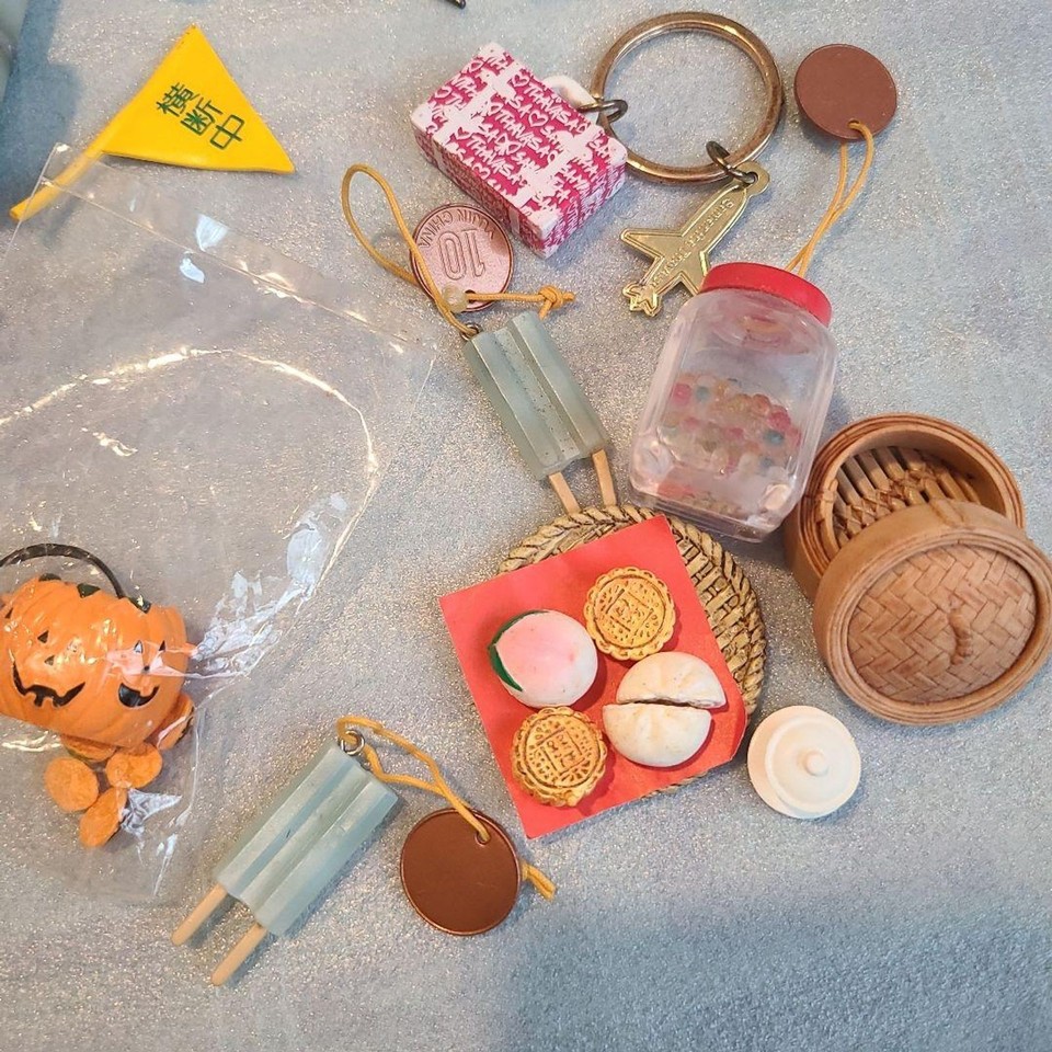Miniature Food & Household Items Lot - Assorted Re-Ment Style ...
