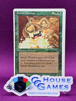 Rabid Wombat - Chronicles - Misprint Miscut Oddities MTG Magic ...