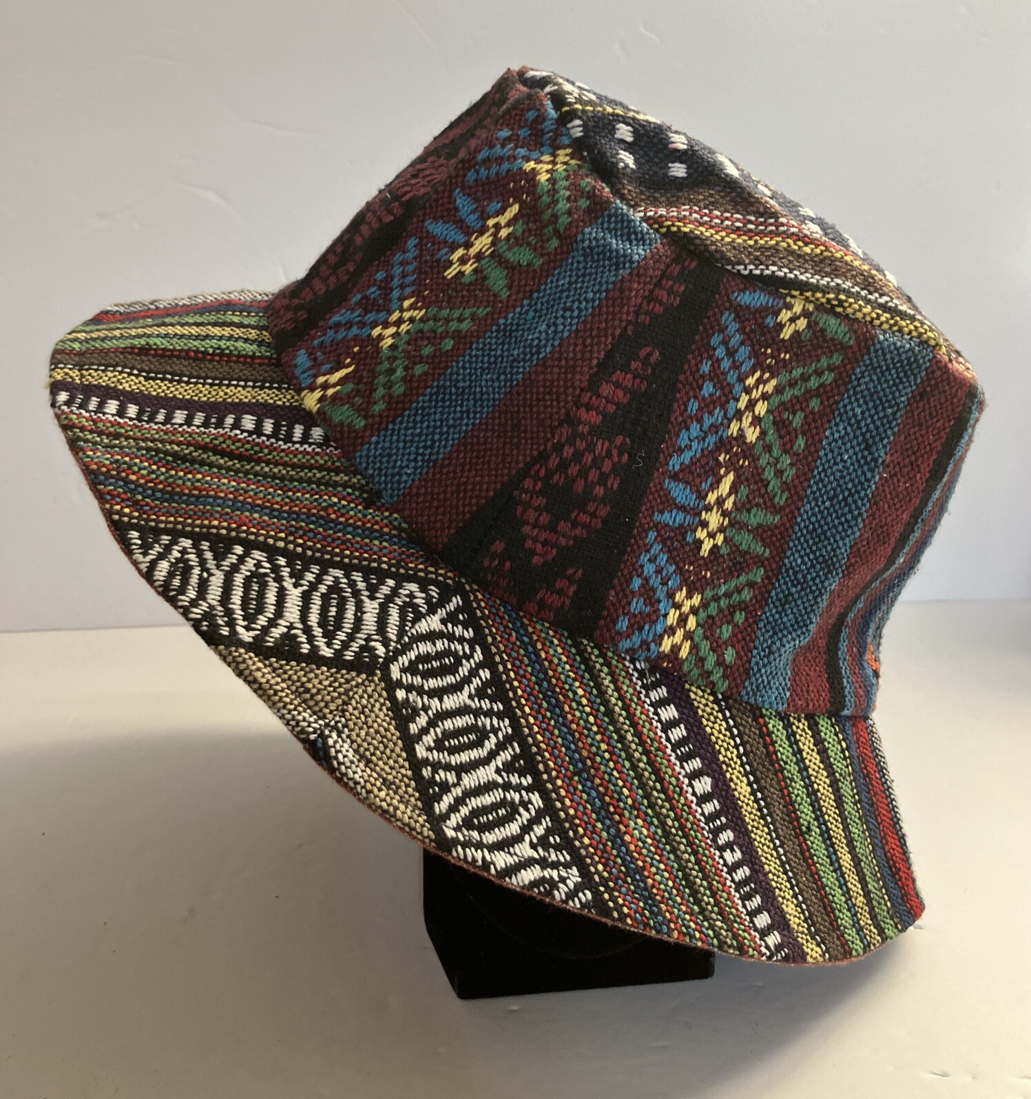 Hippie Bucket Multi Colored Hat Cap By Golden Gypsy T… - Gem