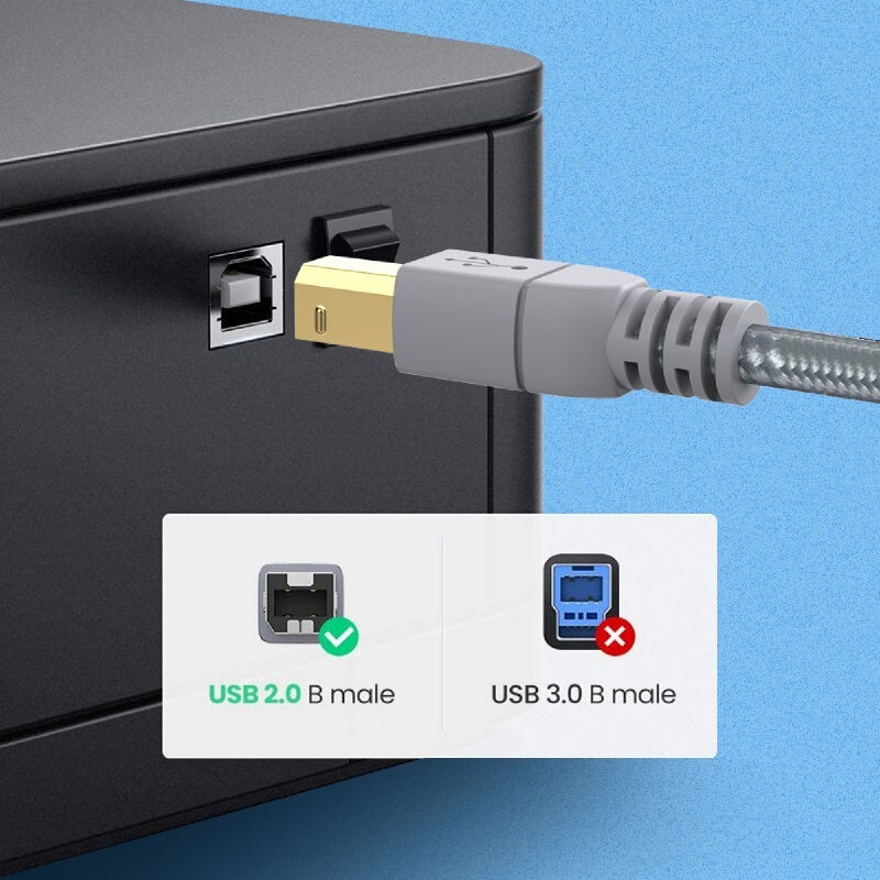 USB Type-C to Printer Cable High Speed Printer USB B 2.0 Midi Interface ...