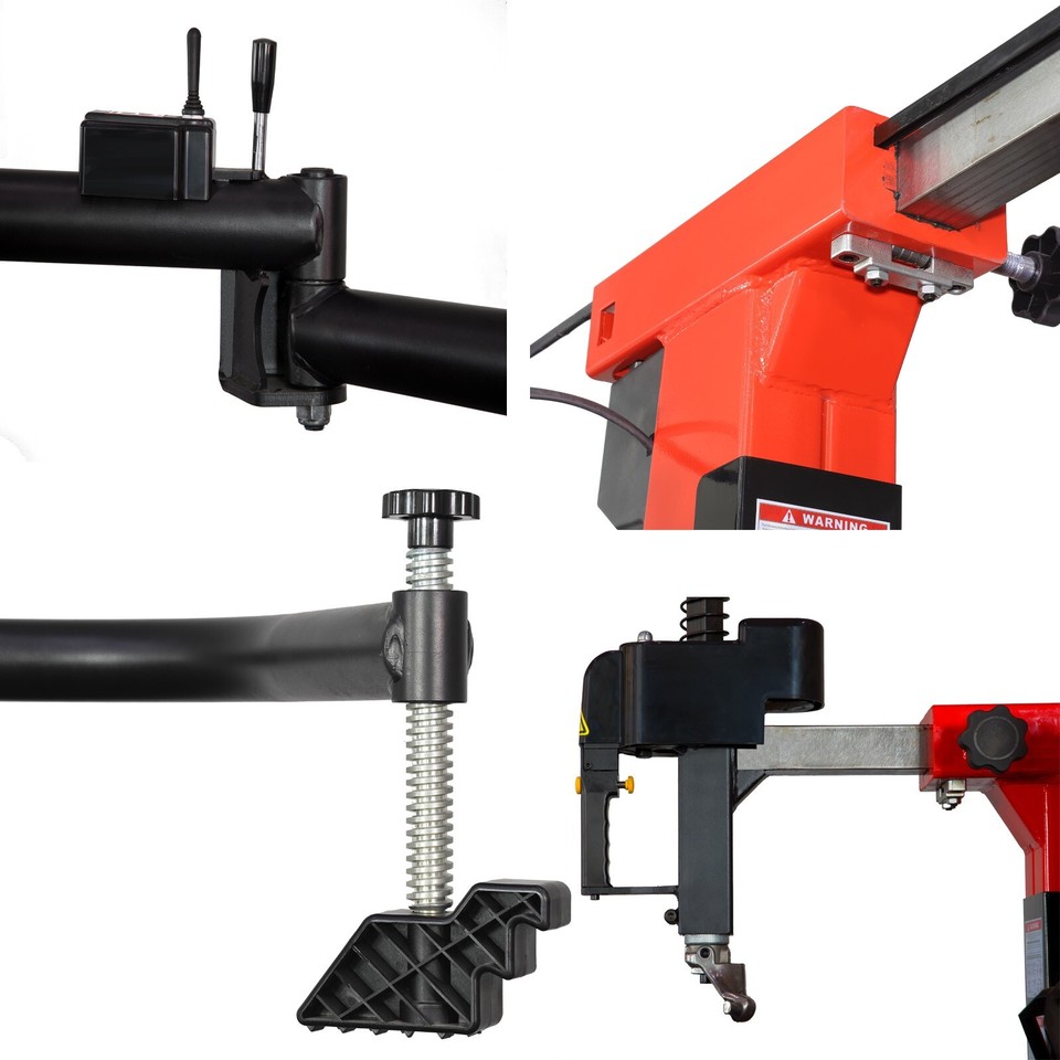 XK 806A 70D Tire Changer Wheel Balancer Machine Combo Rim Clamp 14-28 ...