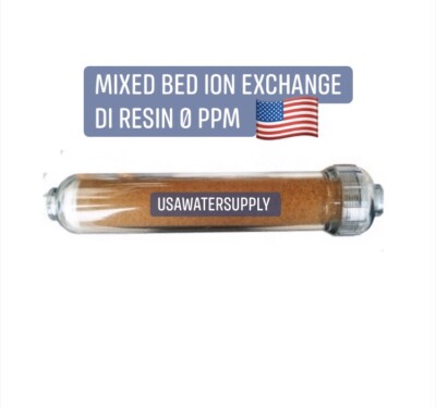 Mixed Bed Ion Exchange Resin 0 PPM Demineralization DI Filter ...