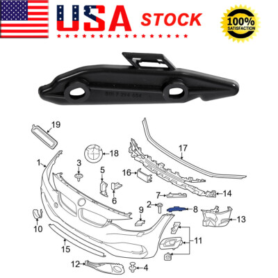 For BMW 420i 428i 430i 440i Front Bumper Right Side Lower Wall Mount ...