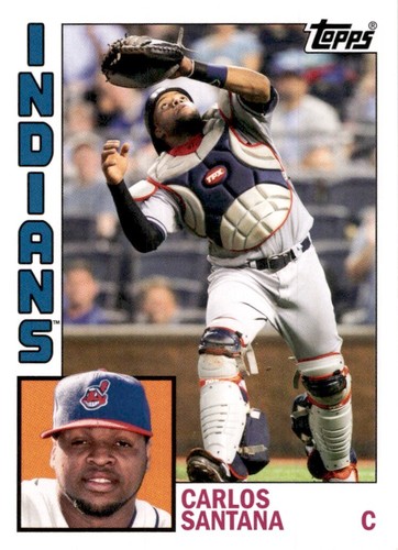 2012 Topps Archives #168 Carlos Santana Great card! | eBay