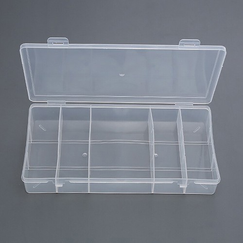 5 Slots Storage Box Fruit Fork Toothpick Container Plastic Box Kitchen ...