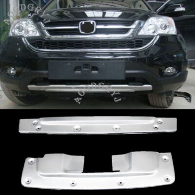 2010-2011 Honda CR-V Aluminum Front&Rear Bumper Skid Protector Guard ...