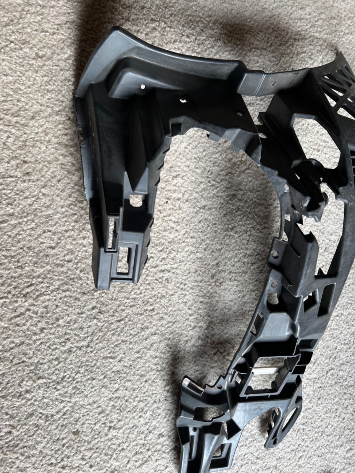 Genuine MERCEDES S212 W212 E-CLASS W212 Basic carrier for bumper ...