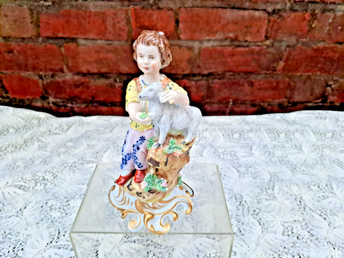 German porcelain Shepherd Boy Figurine | eBay UK