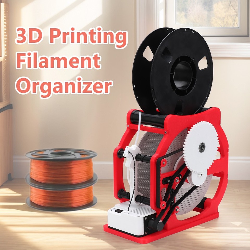 Electric Filament Winder / Spooler for 3D Printing –1KG Automatic Spool ...