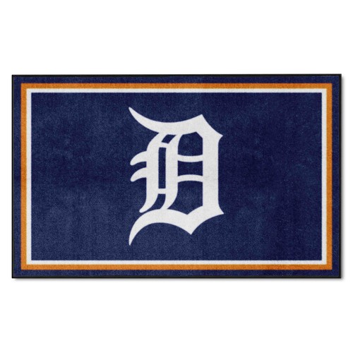 MLB - Detroit Tigers - 4ft. x 6ft. Plush Area Rug | eBay