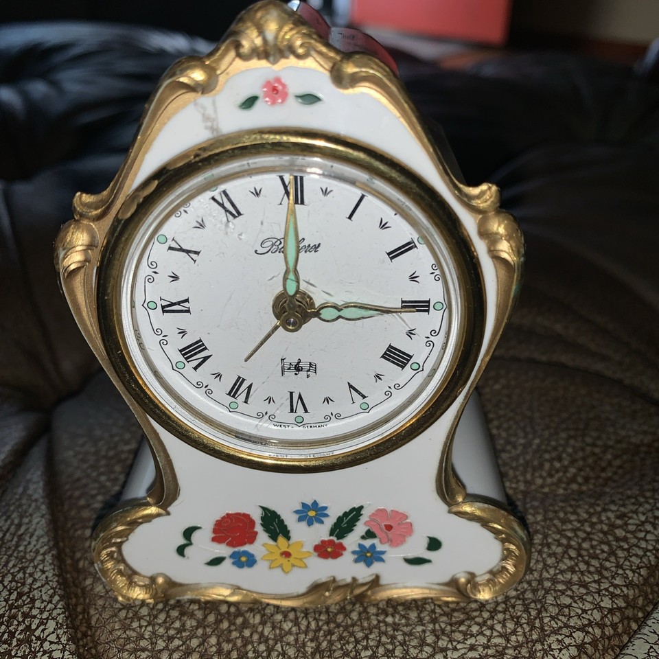 Staiger West Germany Music, Alarm Wind-Up Clock For Repair. Reuge | eBay