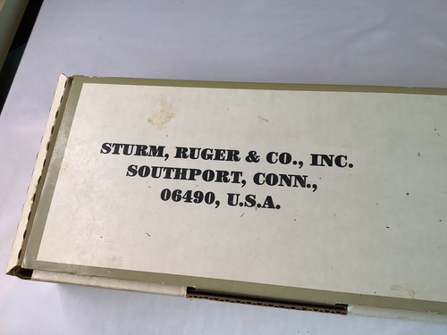 Vintage Ruger 10/22 Gun Box Model 01103 50th Anniversary 1949-1999 Box ...